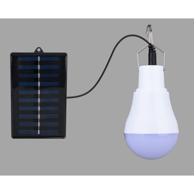 Ultra-Bright Solar LED Bulb for Indoor/Outdoor Use - Weatherproof ...