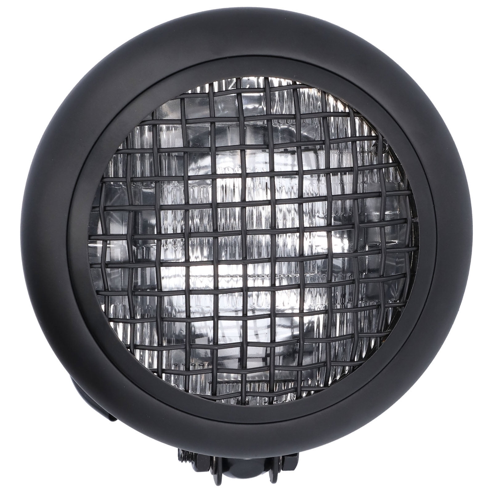 Ultra-Bright Universal Motorcycle Front Lamp Retro 120W 6in Round LED ...