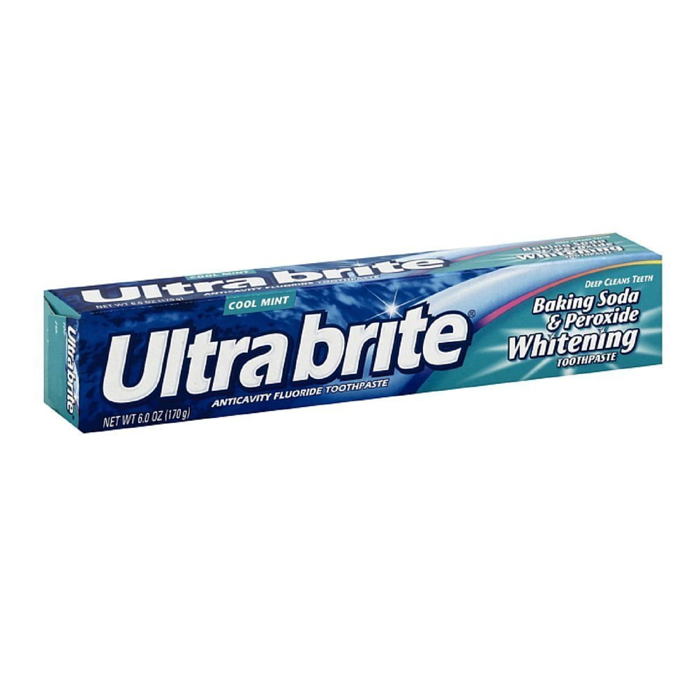 Ultra Brite Bk Sda STF9 Size 6z Ultrabrite Baking Soda & Peroxide ...