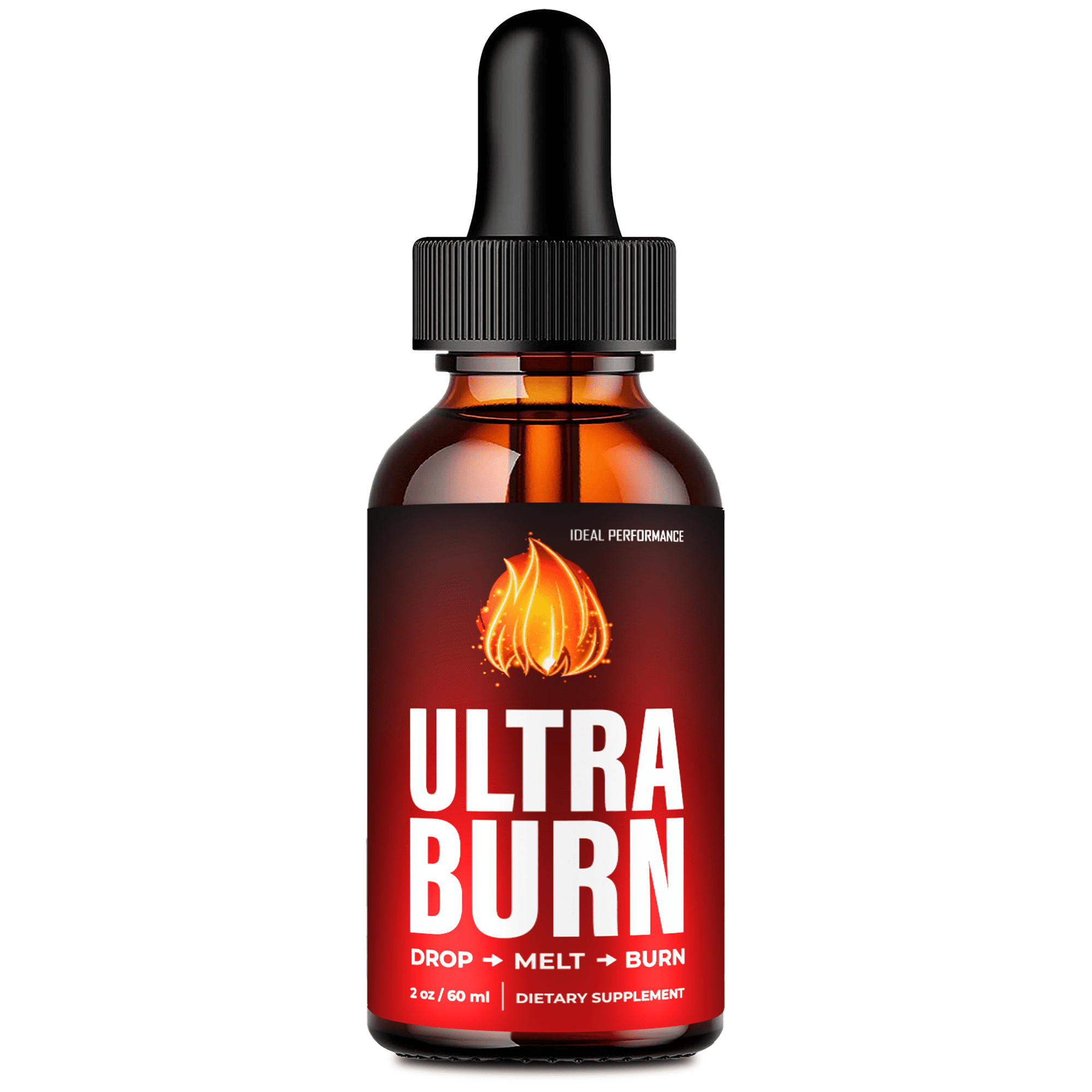 Ultra Burn Drops, Premium Ultra Burn Supplement Droppers - Maximum Strength, All Natural Liquid ...