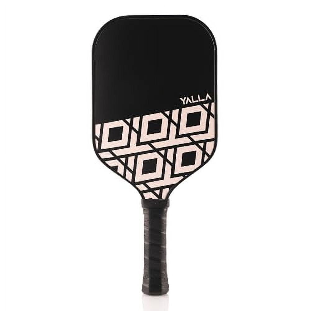 Yalla Ultra-Chic Carbon Fiber Pickleball Paddle, Pro-Size, Honeycomb Design - Walmart.com