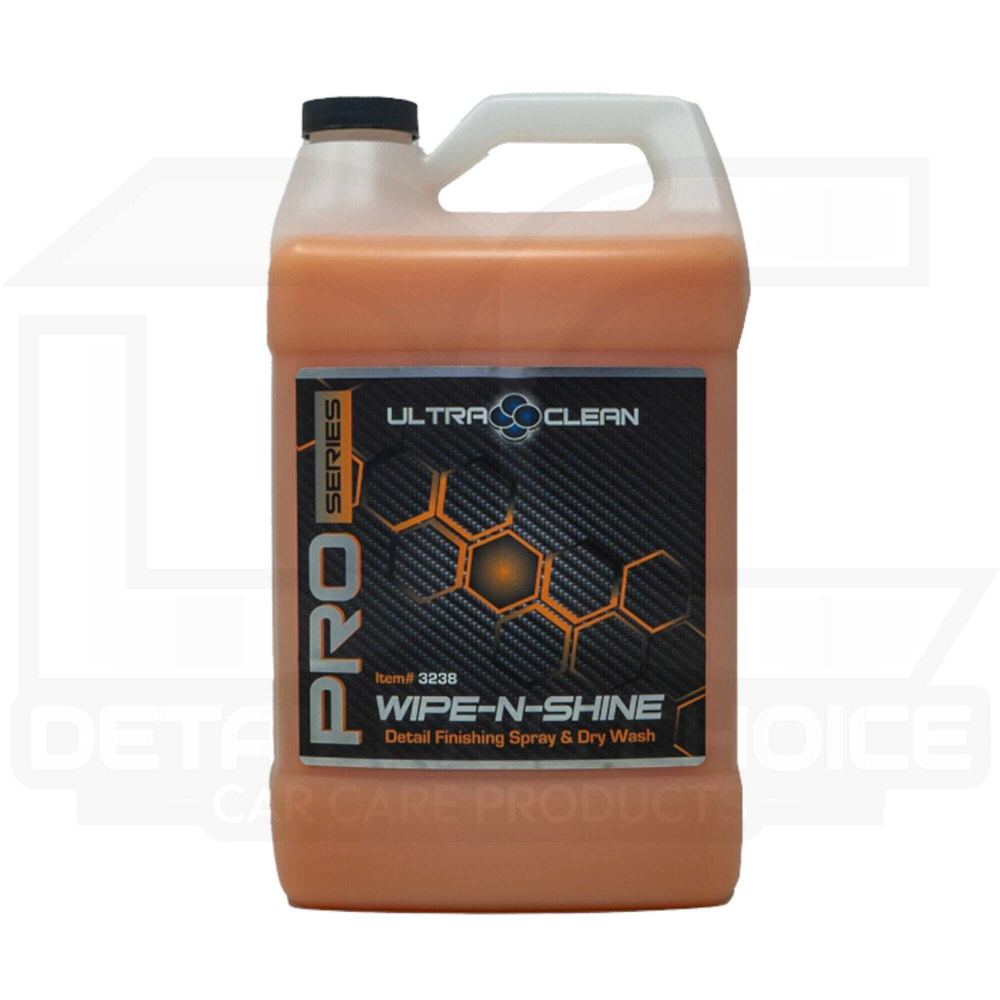 Ultra Clean® Wipe N Shine - Detail Finishing Spray Dry Wash - Walmart.com