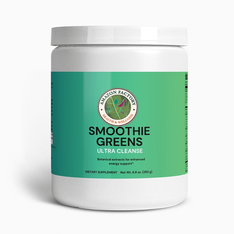 Ultra Cleanse Smoothie Greens Powder – Blend of Organic Grasses, Fruits ...
