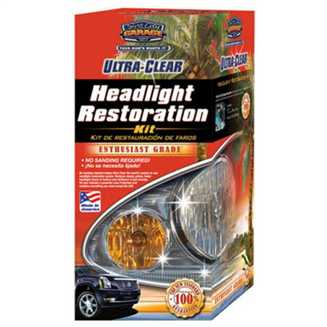 Ultra Clear Headlight Restoration Kit - Walmart.com
