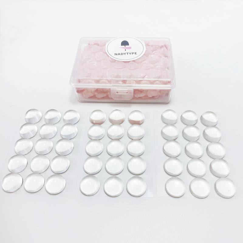 Ultra-Clear Keyboard Sticker for Long Nails - Nano-Glue Adhesive ...