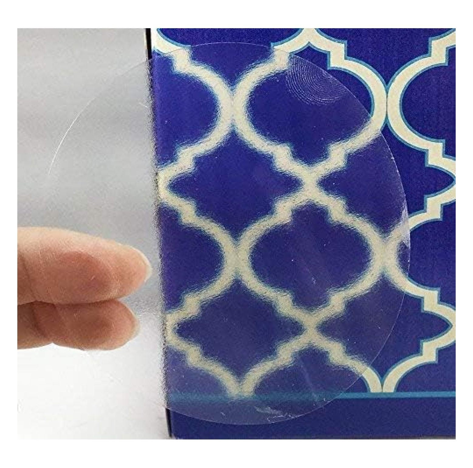 Ultra Clear Wafer Seals for Mailing Packaging 3 Inch Round Circle Dots ...