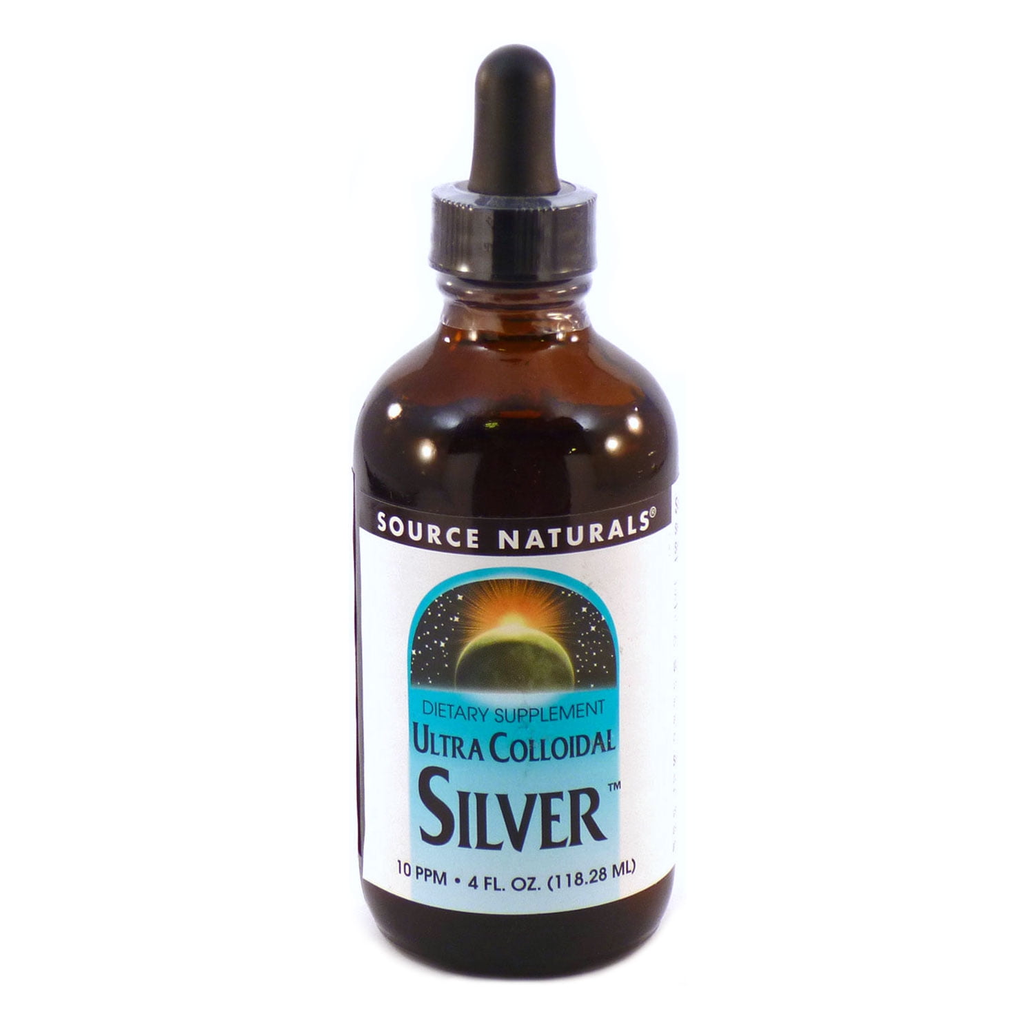 Ultra Colloidal Silver 10 ppm by Source Naturals 4 Fluid Ounces ...
