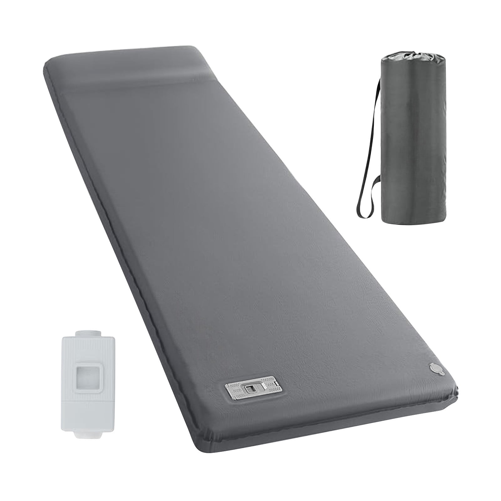 Ultra-Comfort Self-Inflating Camping Sleeping Pad with Pillow, Portable ...