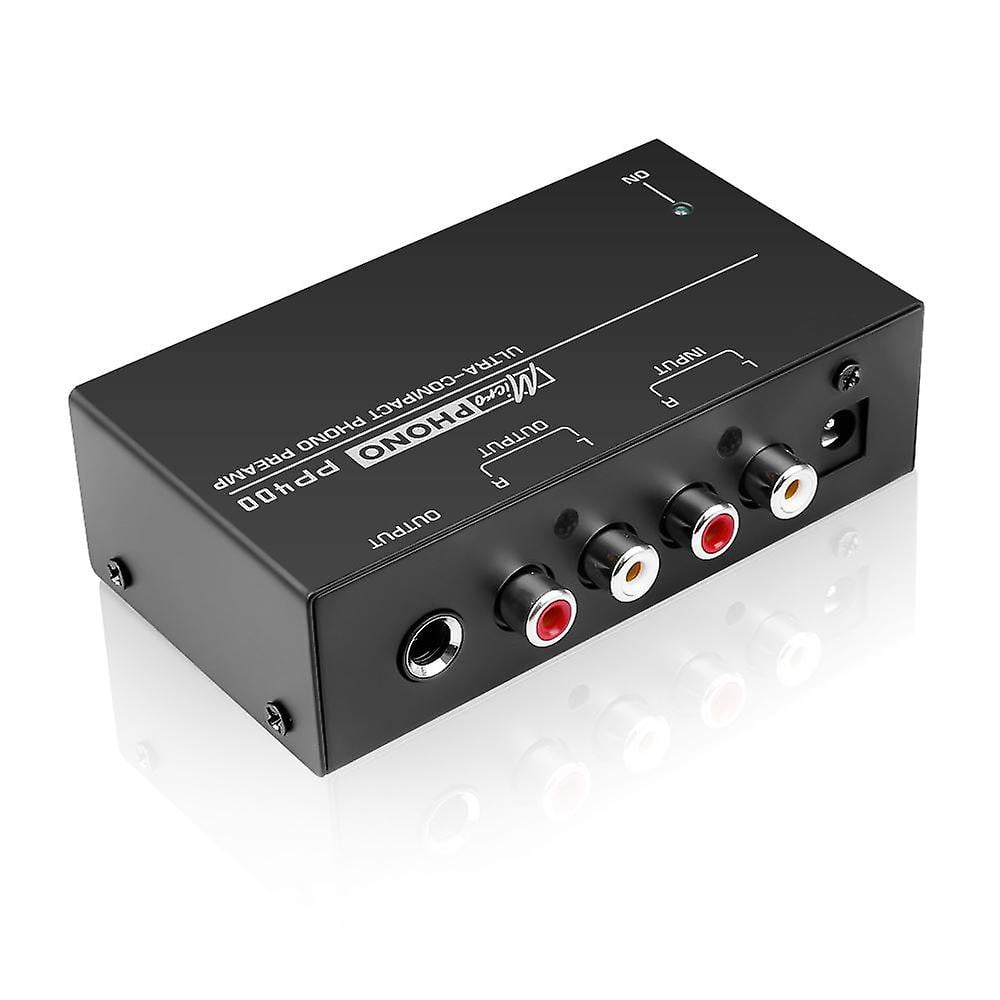 Ultra-Compact Phono Preamp Preamplifier With Rca Input & Output 1/4Inch ...