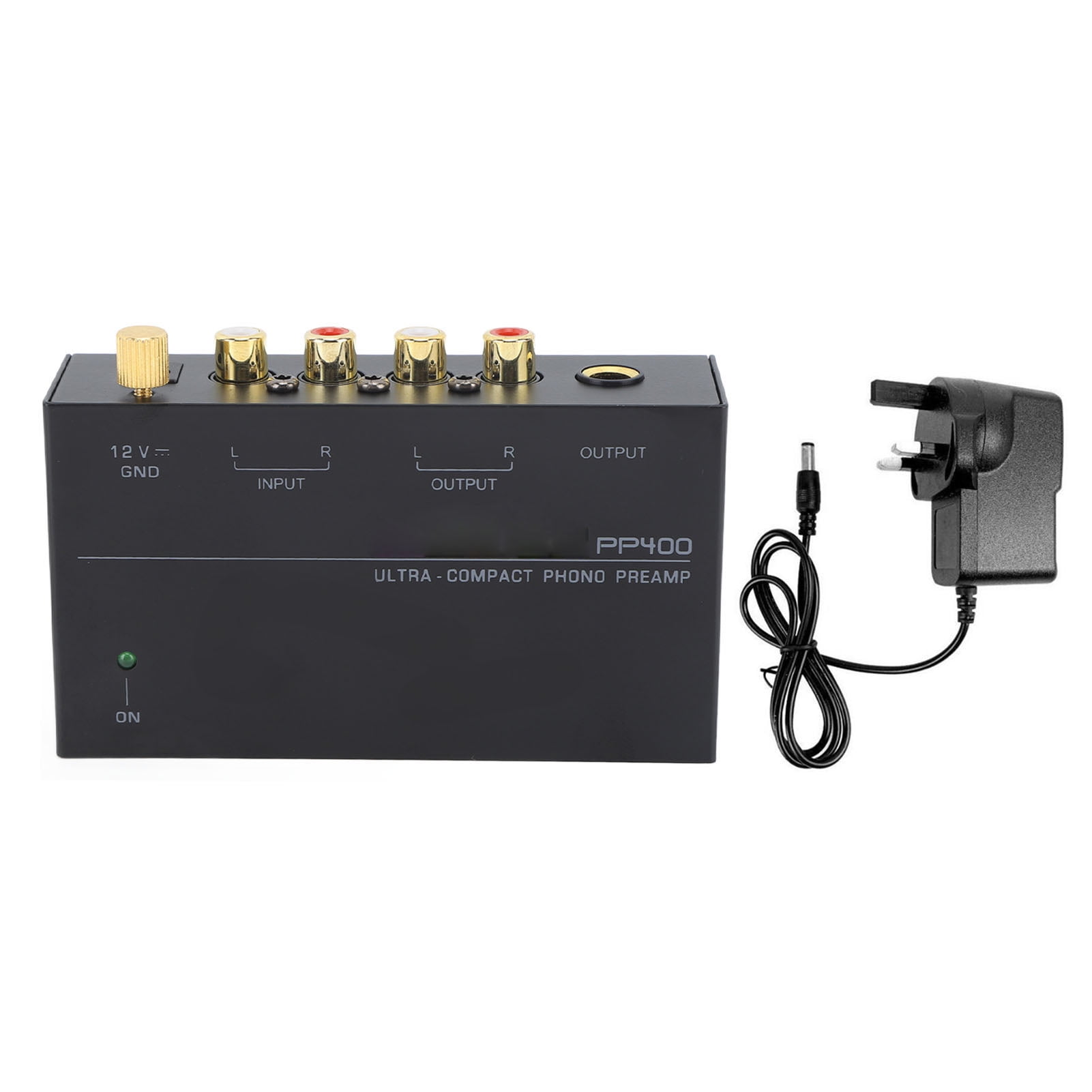 PP400 Phono Preamp Ultra Compact Phono Turntable Preamp Preamplifier ...