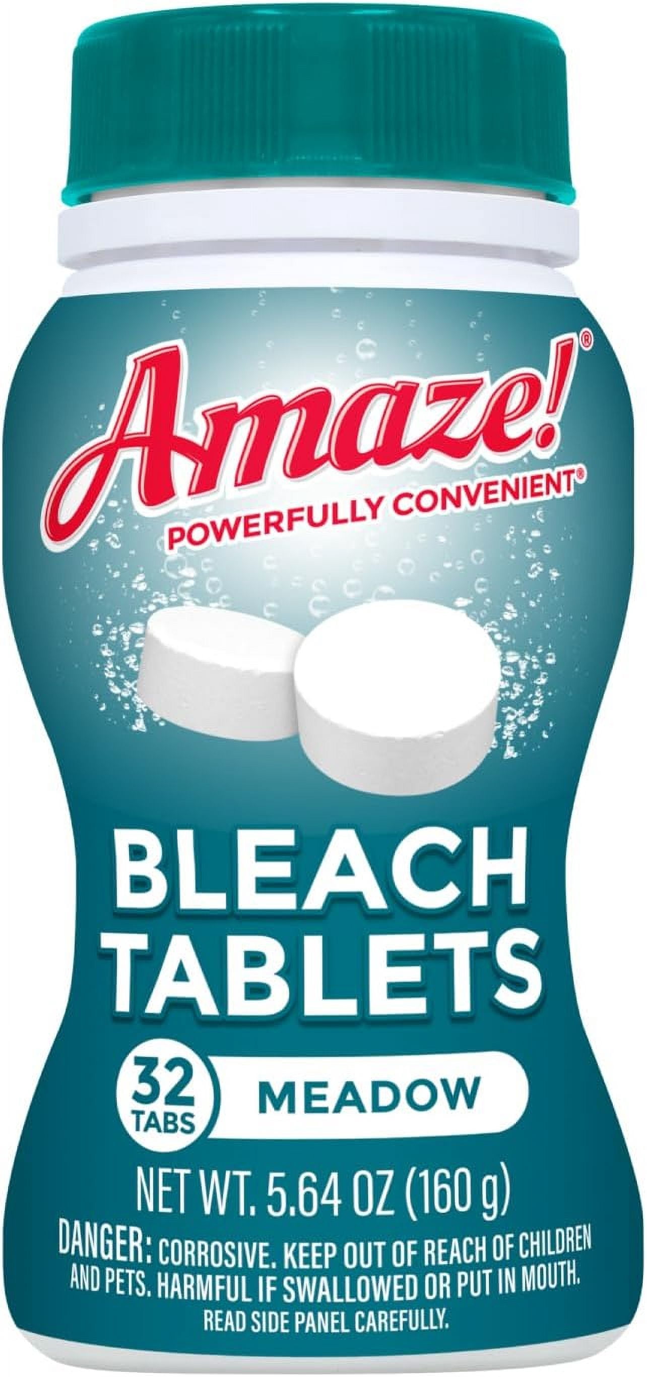 Ultra Concentrated Bleach Tablets [32 tablets] - Meadow Scent - for ...
