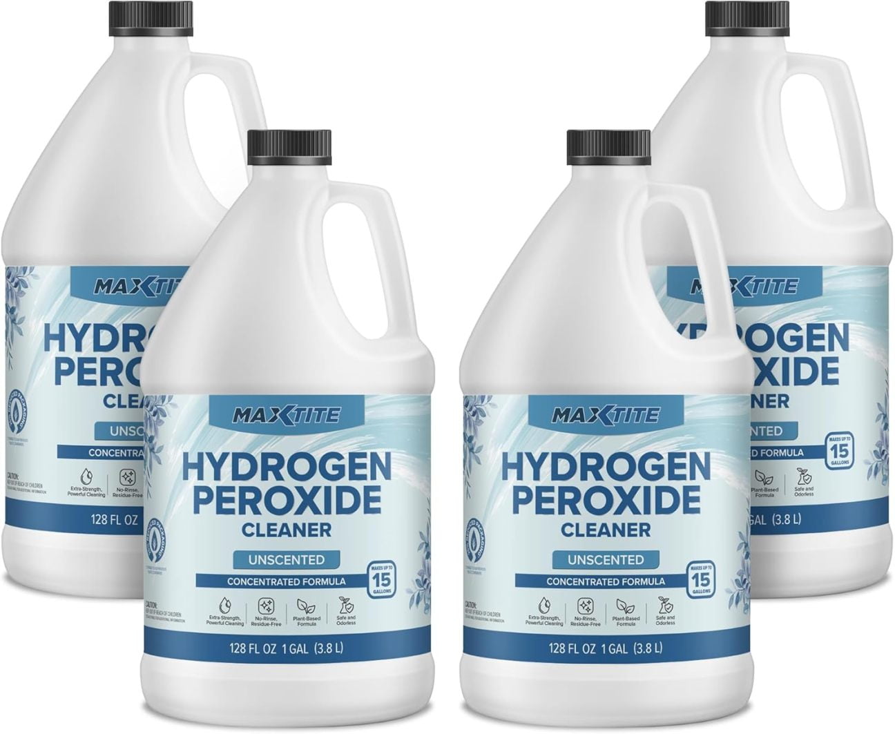 Ultra-Concentrated Hydrogen Peroxide Cleaner - Unscented Scent, 1 ...