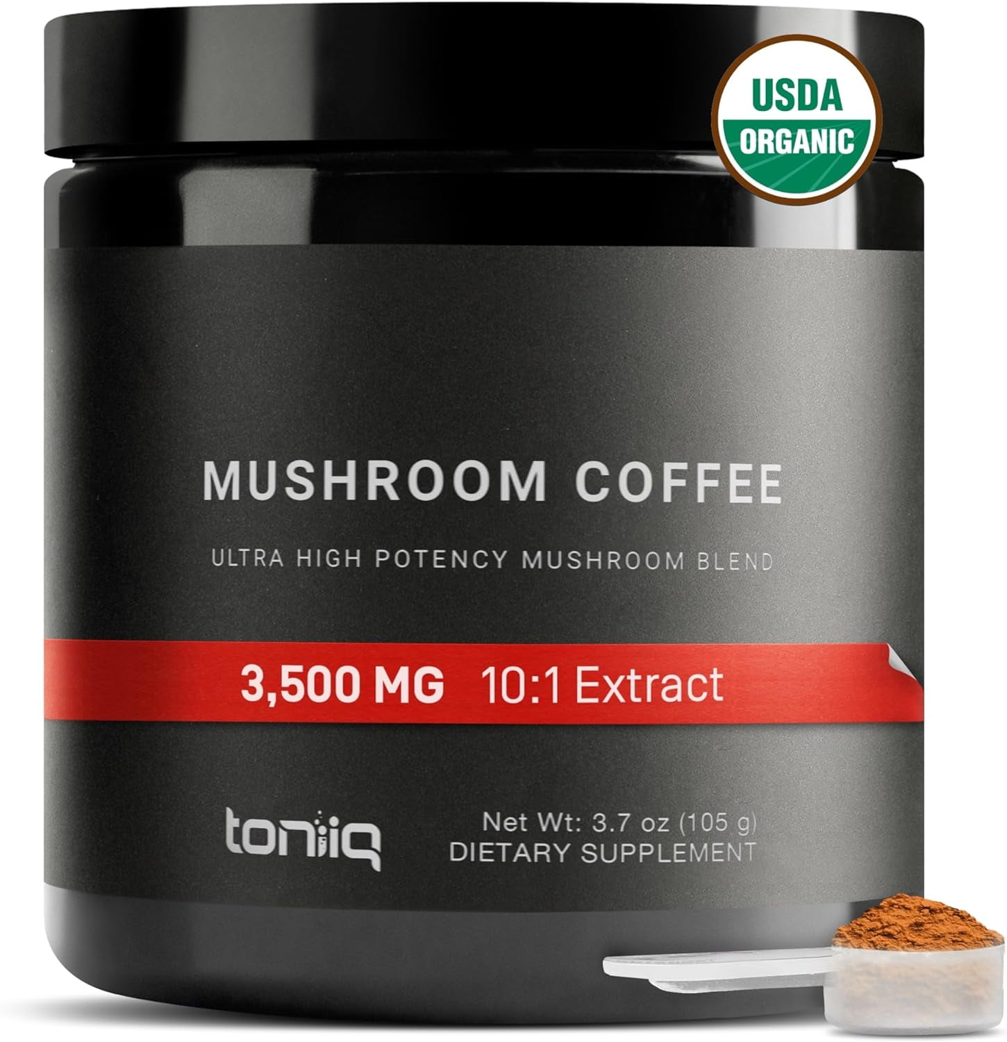 Ultra Concentrated Organic Mushroom Coffee 3,500mg 10:1 Extract ...