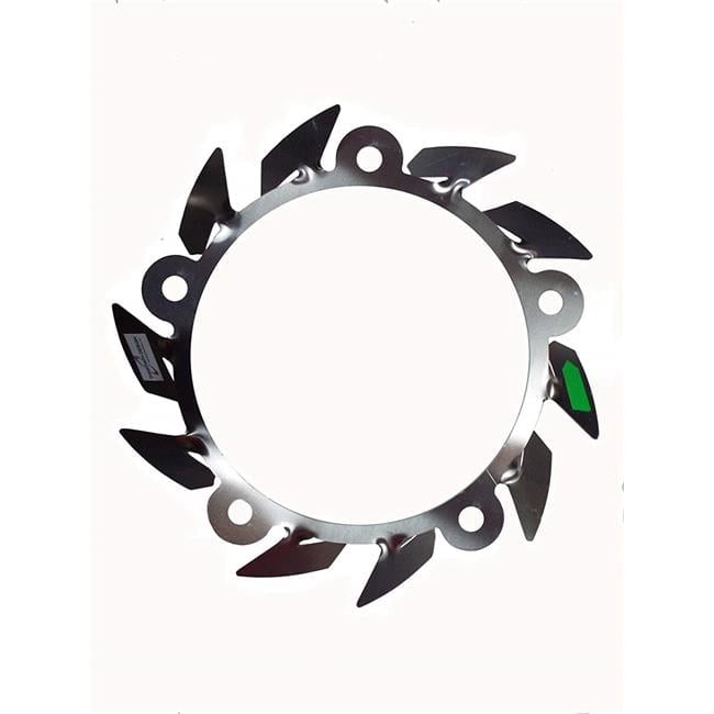 Ultra Cool Brake Fans Brake Fan - RH Aluminum - 5 x 3.5 x 4.88 with 0. ...