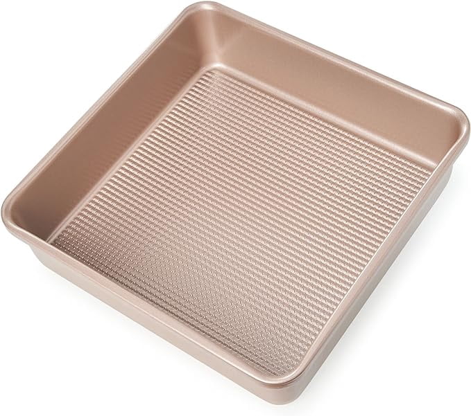 Ultra Cuisine Nonstick Square Cake Pan, Even Baking and Roasting, Easy ...