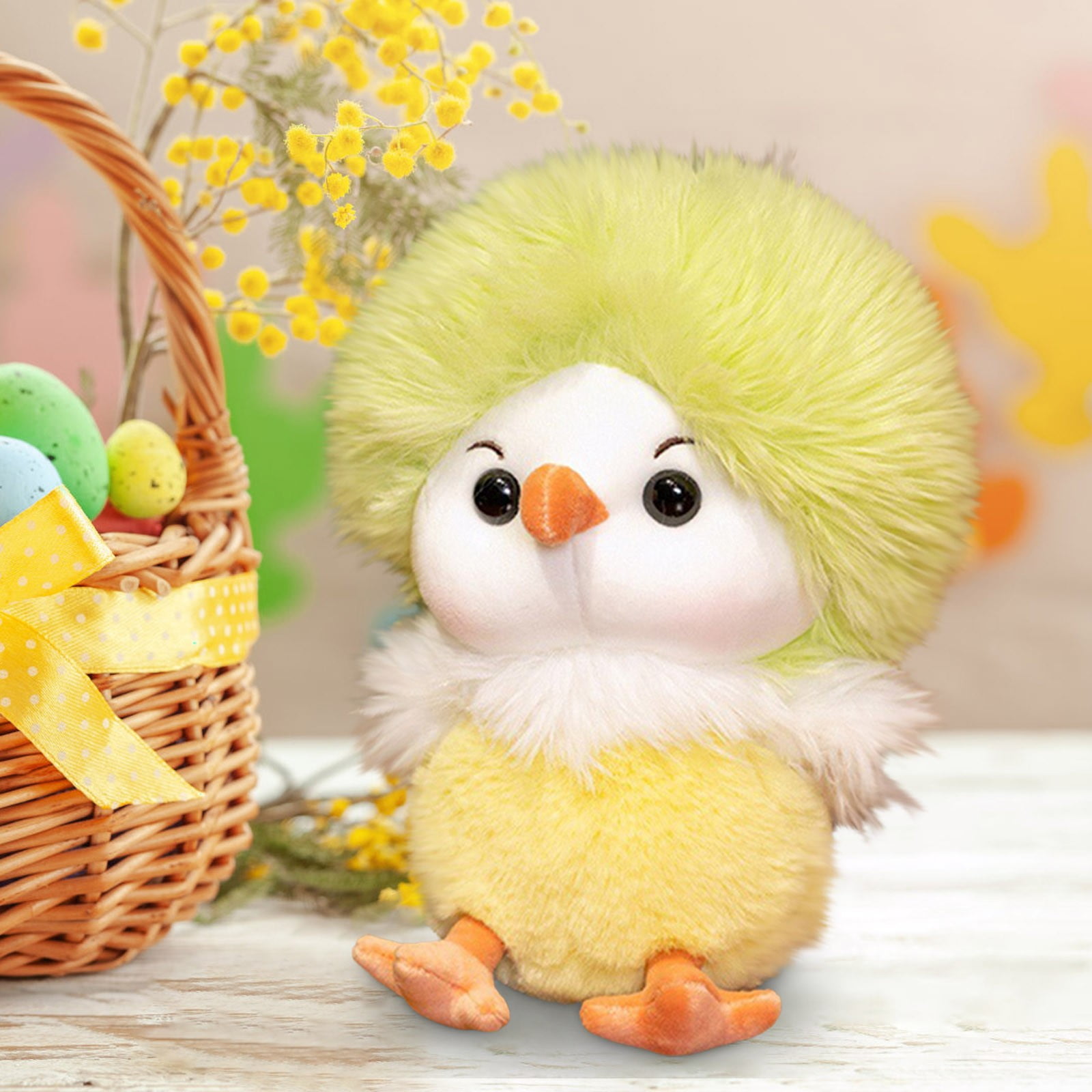 Ultra Cute Easter Chick Plush Toy, Easter Cartoon Soft and Cuddly Baby ...