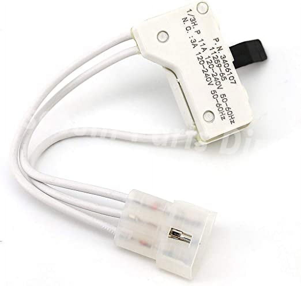 Whirlpool & Kenmore Ultra Durable 3406107 Dryer Door Switch Replacement ...