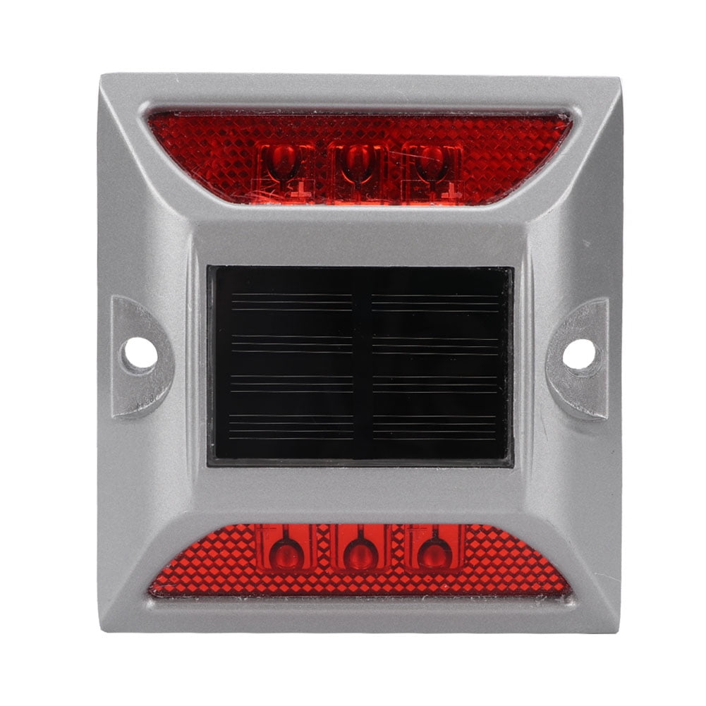 Ultra-Durable Aluminum, Waterproof, Ideal for Driveways & Docks Red ...