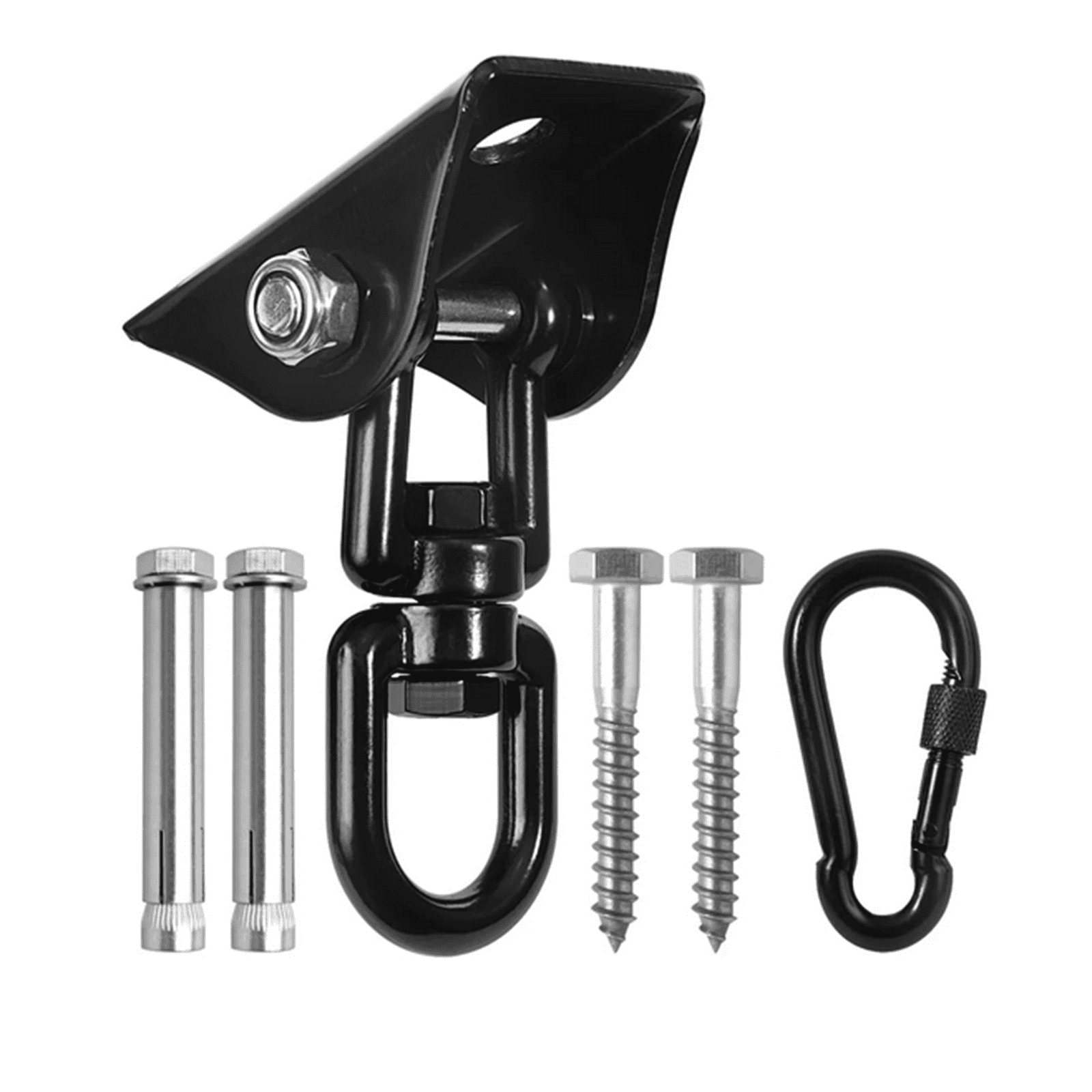 Ultra Durable Stainless Steel Swing Hook Kit 360° Rotation for Hammock ...