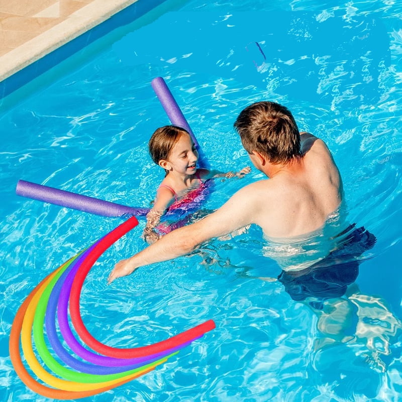 Ultra-Durable Thick Foam Swim Noodles, High-Buoyancy Non-Deforming Pool ...