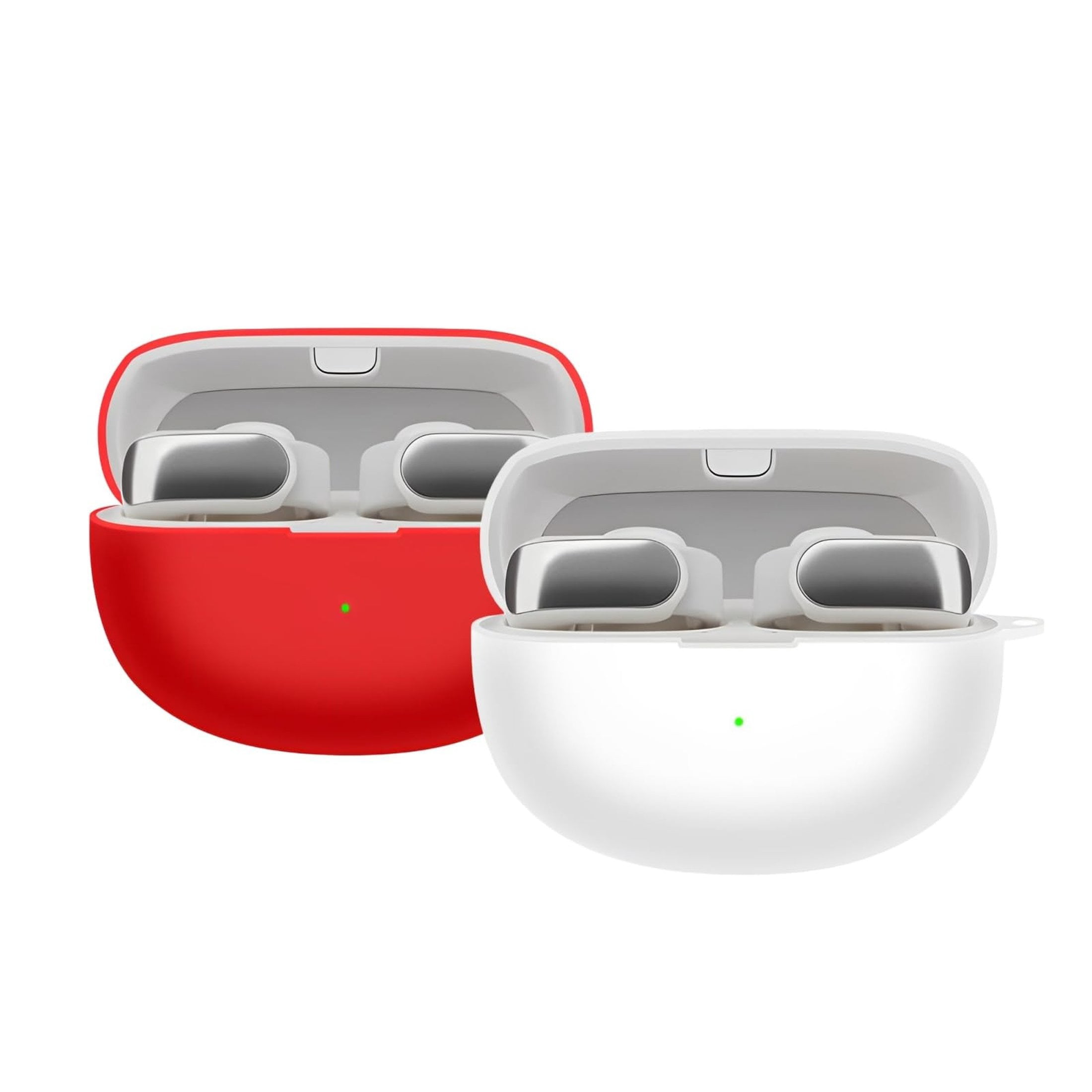Ultra Earbud Shield: Soft Silicone Case with Keychain for Open Earbuds ...