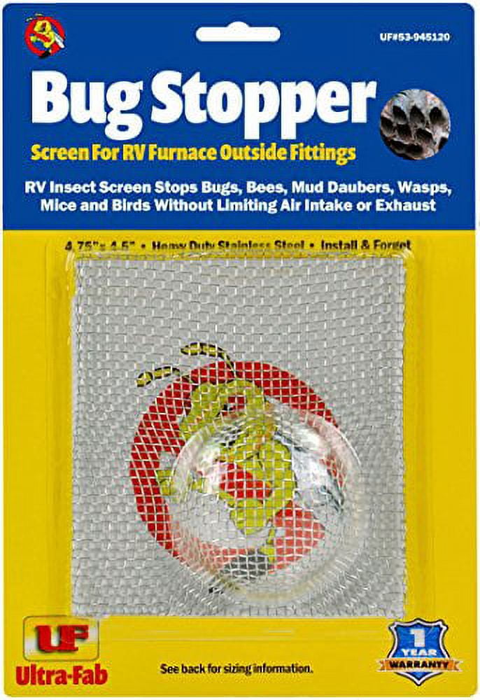 Ultra-Fab Products 53-945120 Insect Screen RV Furnace Vent - Walmart.com