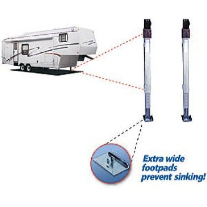 Ultra-Fab Products 17943010 5th Wheel Electric Landing Gear - Walmart.com