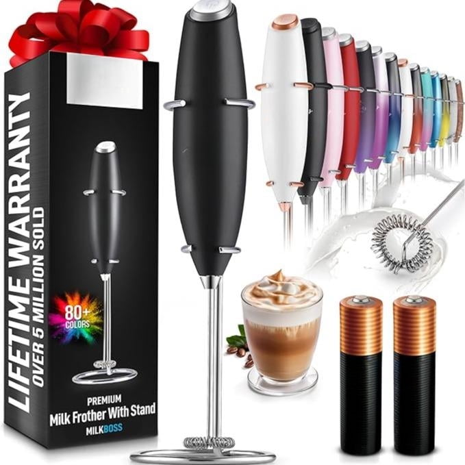 Ultra-Fast Handheld Mixer for Coffee, Lattes, Matcha - Color Options ...