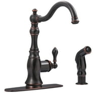 OakBrook Pacifica One Handle Kitchen Faucet with Pullout Sprayer ...