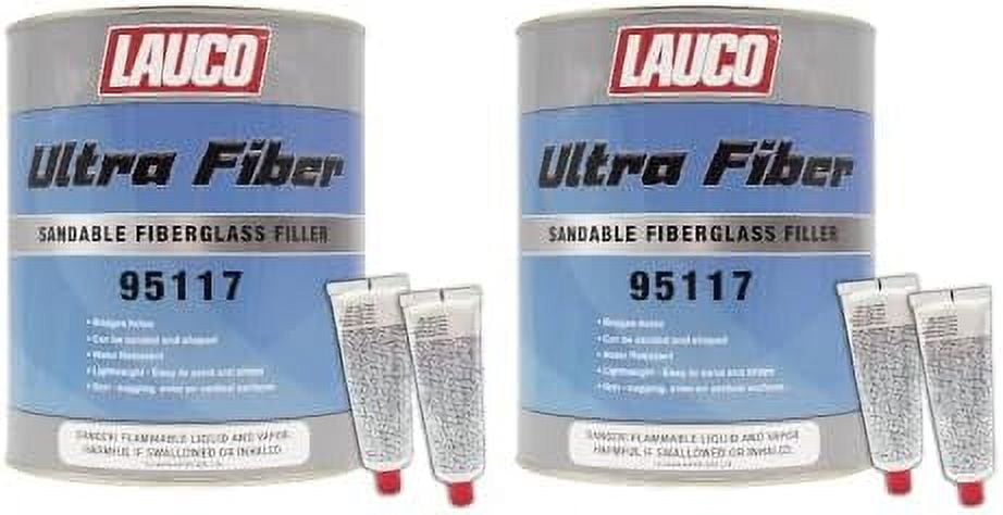 Ultra Fiber Sandable Fiberglass Auto Body Filler, Bridges Holes, Water ...