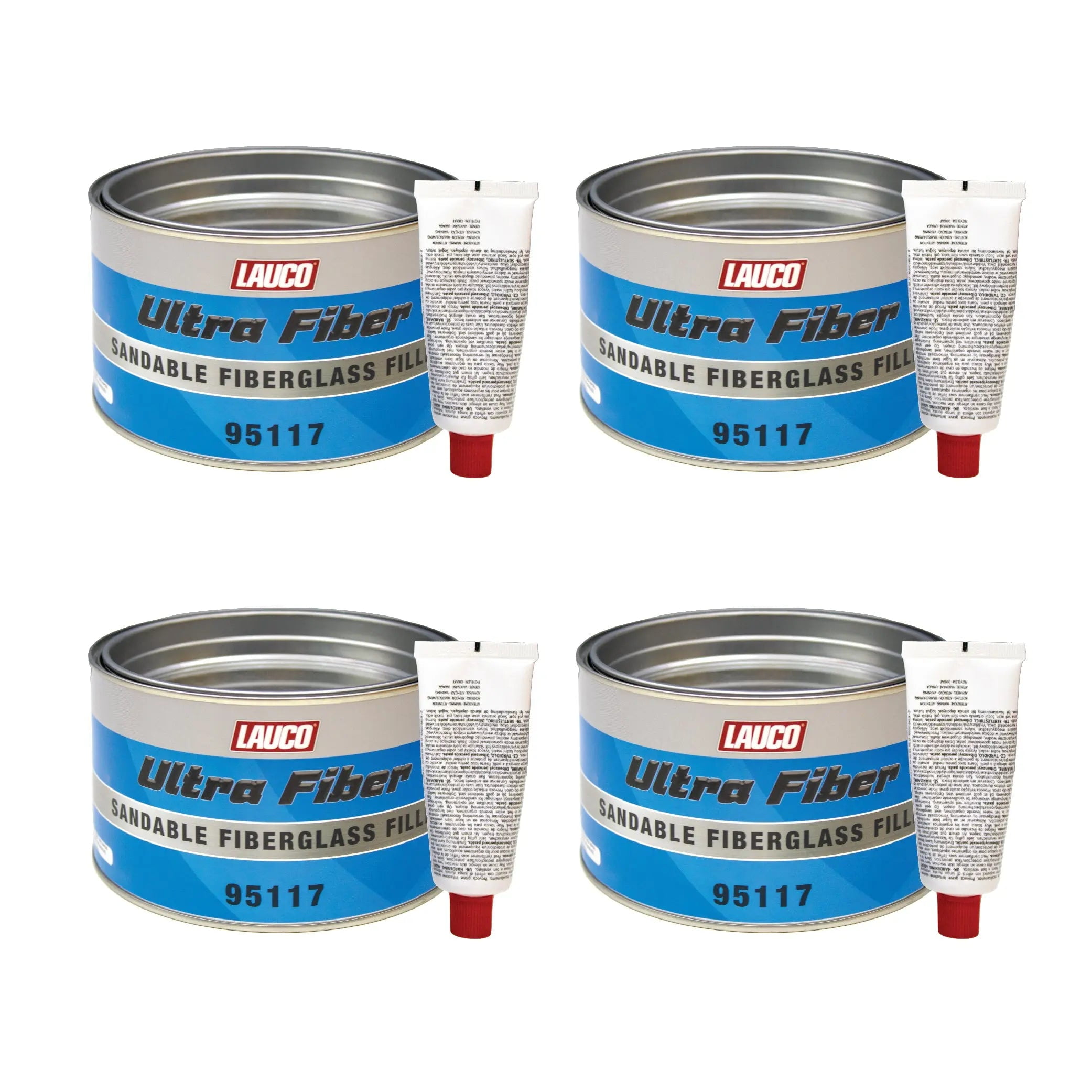 Ultra Fiber Sandable Fiberglass Filler - Bridges Holes, Water Resistant ...