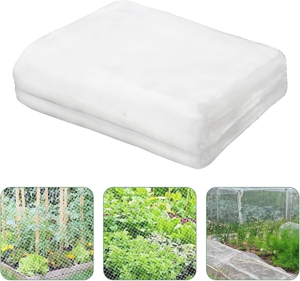Ultra Fine Plant Cover,Bird Netting,Garden Insect Netting Pest Barrier ...