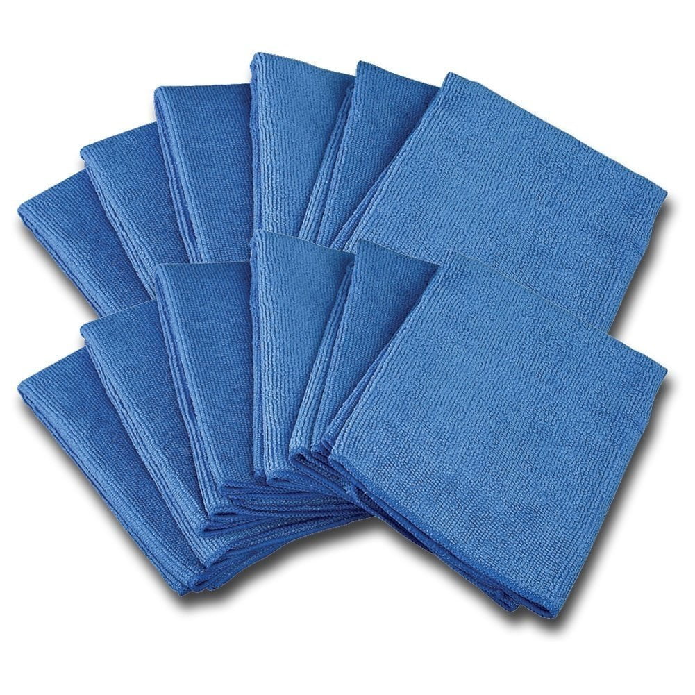 Ultra Fine Premium Microfiber Polishing Towel - Professional Grade 12 ...