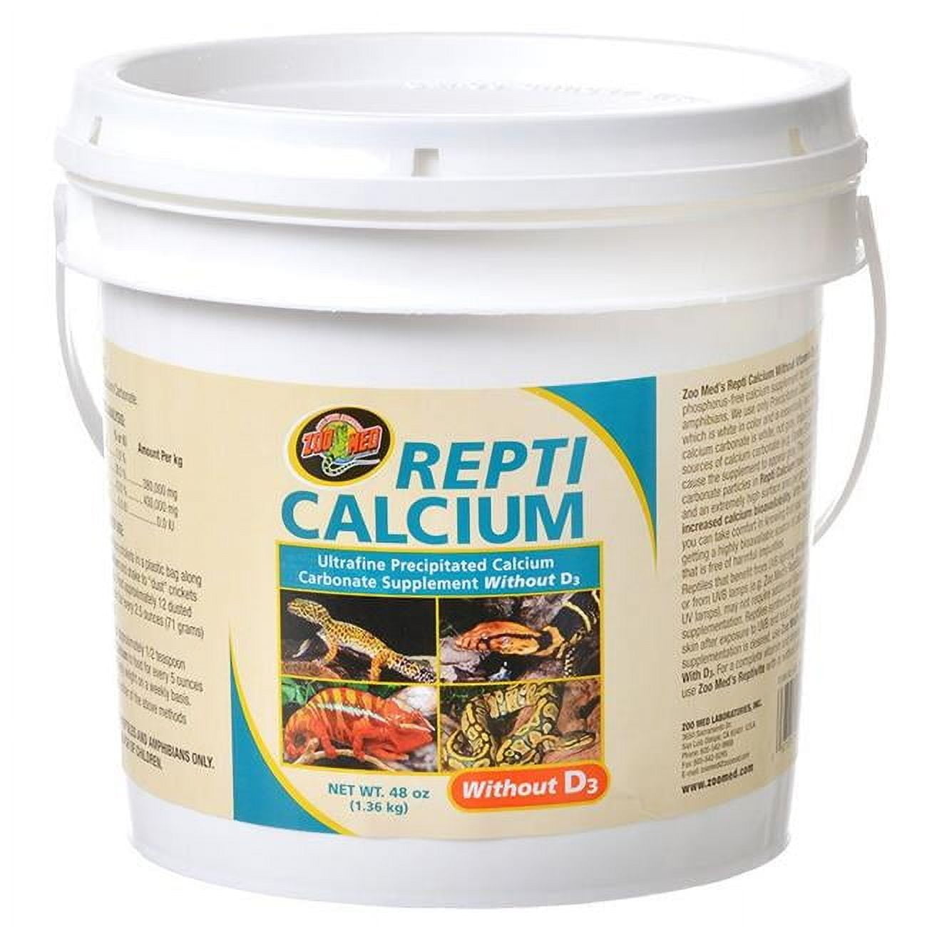 Ultra-Fine Repti Calcium Supplement for Reptiles Amphibians - Walmart.com