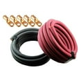 Ultra-Flexible Car Battery/Welding Cable - 3/0 Gauge, (5 Feet Red/5 ...