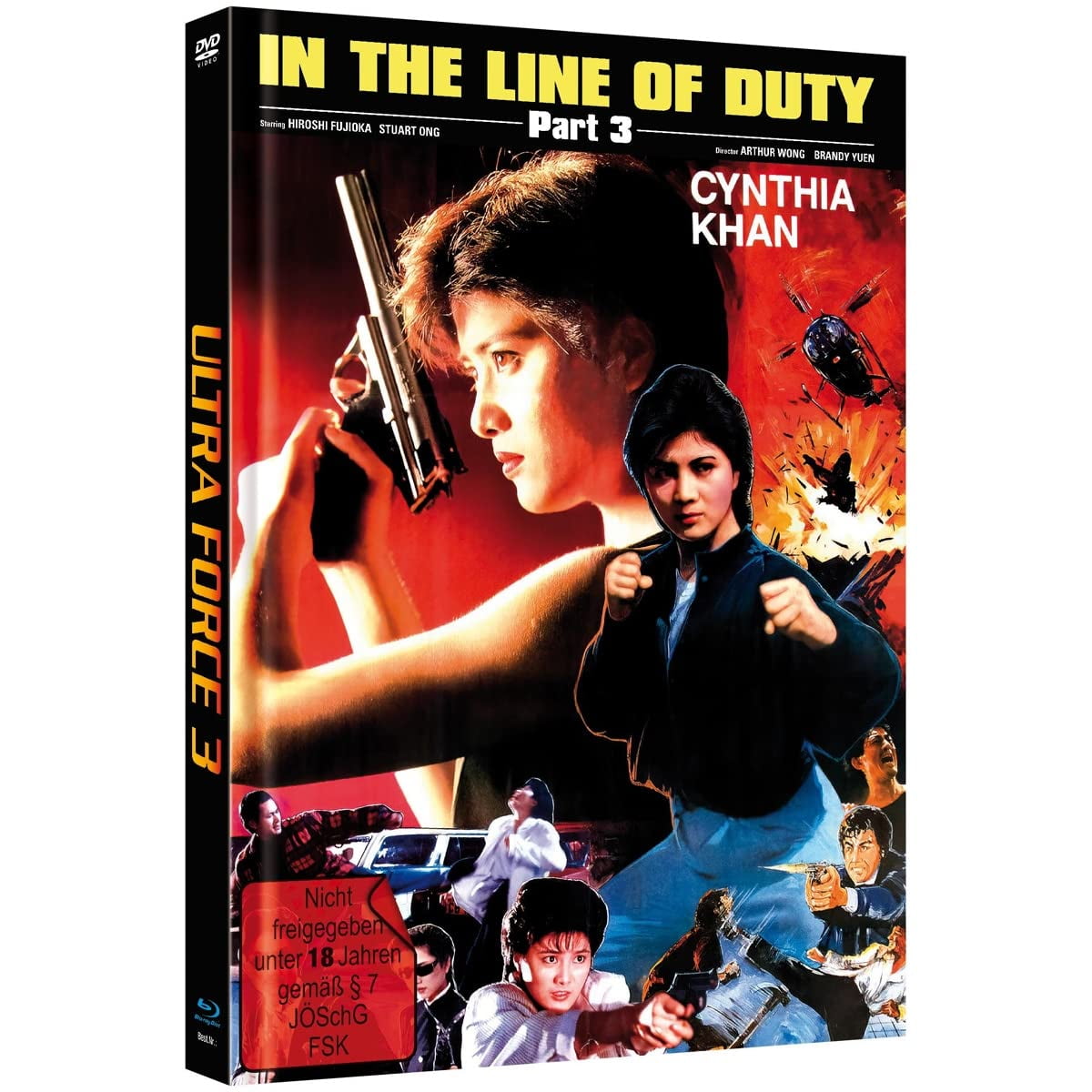 Ultra Force 3 - In the Line of Duty III - Cover A - Limited Mediabook Blu-ray & DVD (Blu-ray ...