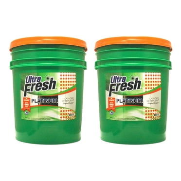 Ultra Fresh 6X Platinum, Original Blue 5 Gallon Laundry Detergent ...