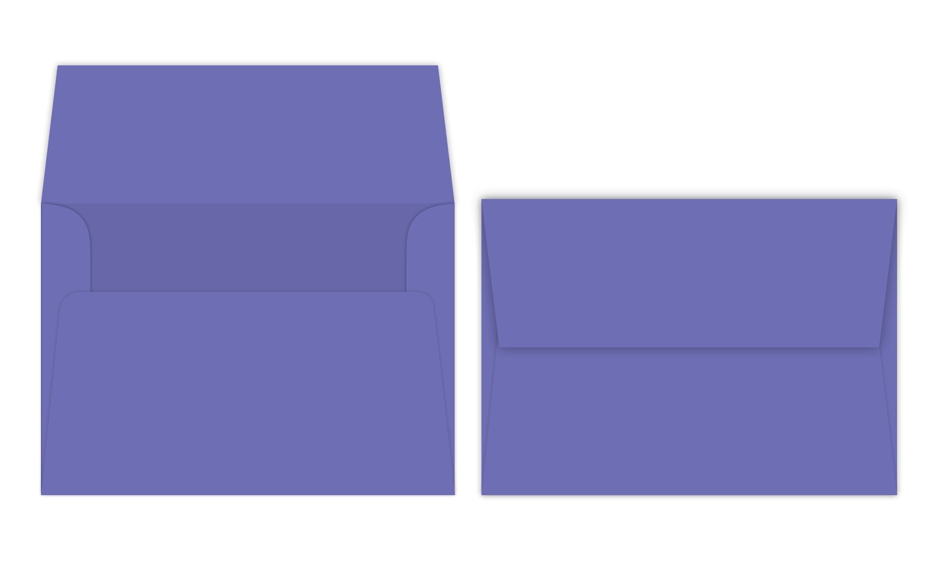 Ultra Grape A7 Bright Color Envelopes - 5 1/4 x 7 1/4 Inches - Perfect ...