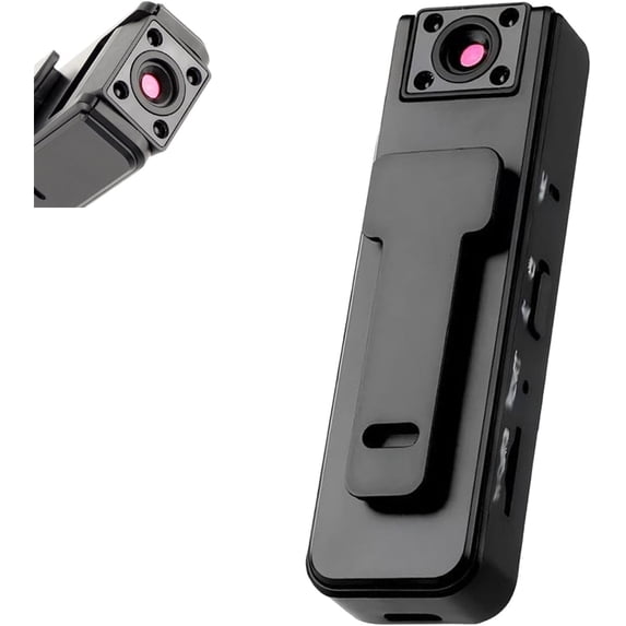 Ultra HD 2-in-1 Sports Video & Audio Recorder, 1080P Wearable Body ...