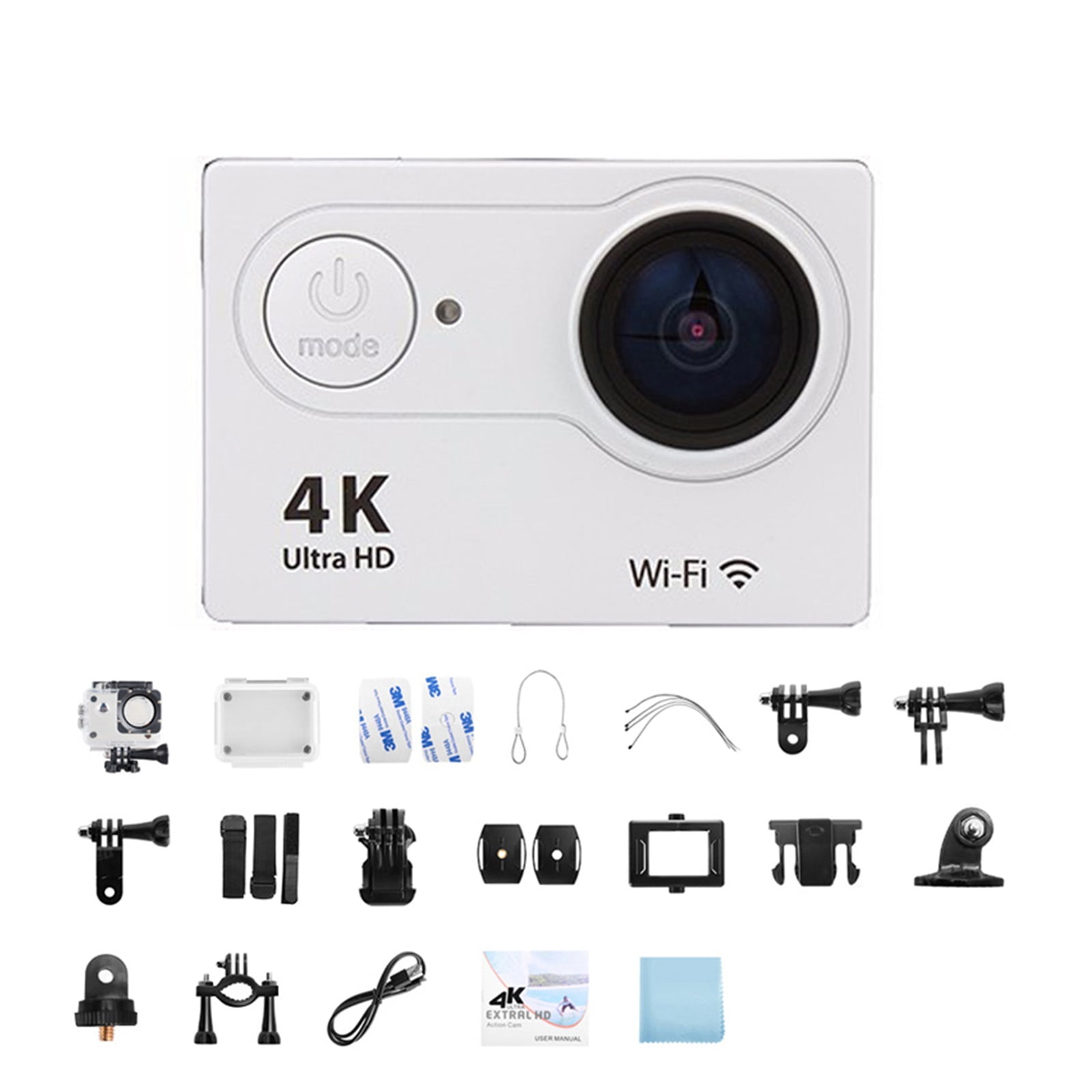 Ultra HD 4K/30fps Outdoor Mini Action Camera Remote Control Sport ...