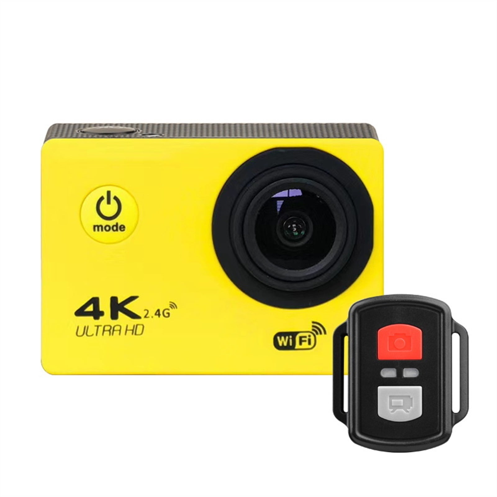 Ultra HD 4K Action Camera WiFi Remote Control Sports Video Recording ...