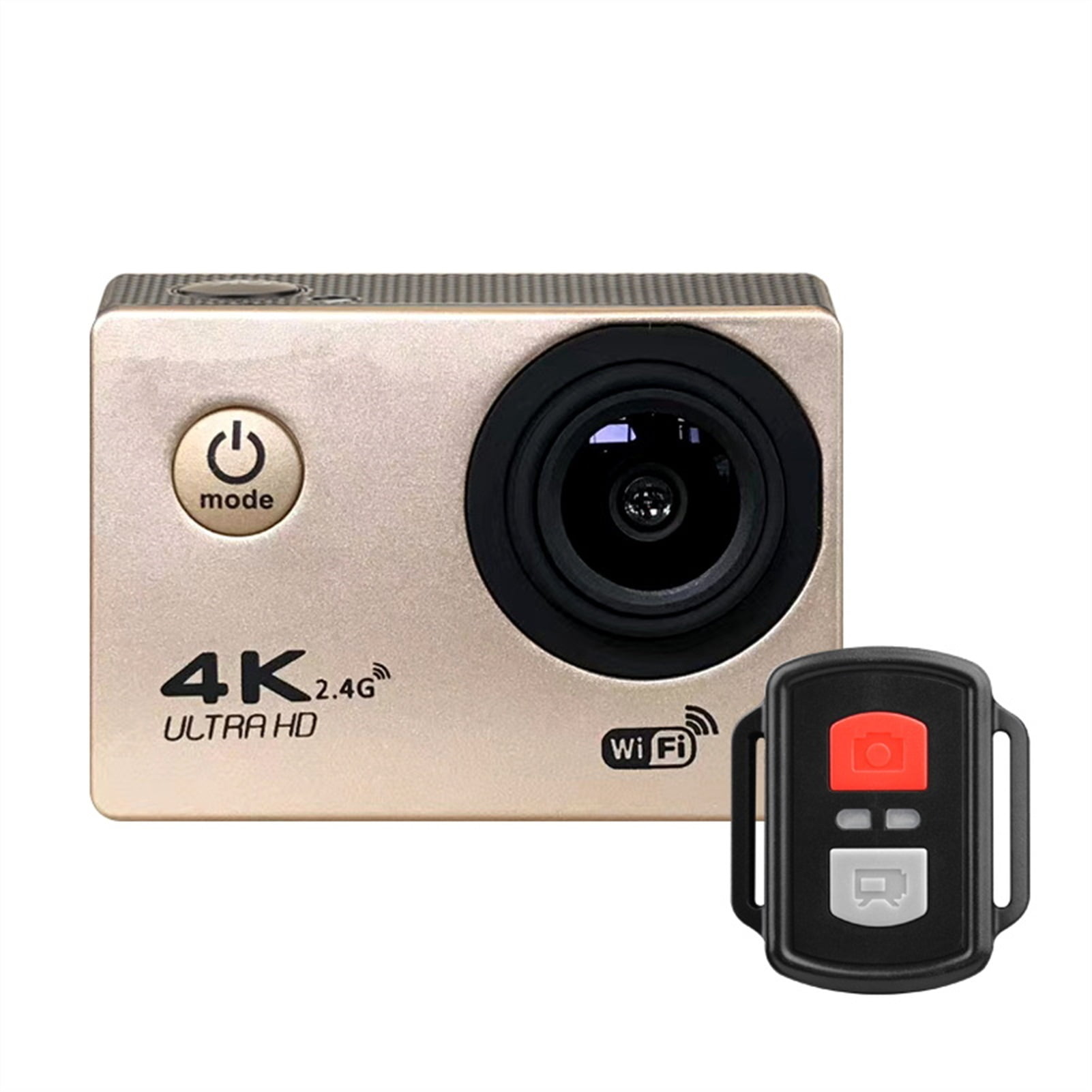 Ultra HD 4K Action Camera WiFi Remote Control Sports Video Recording ...