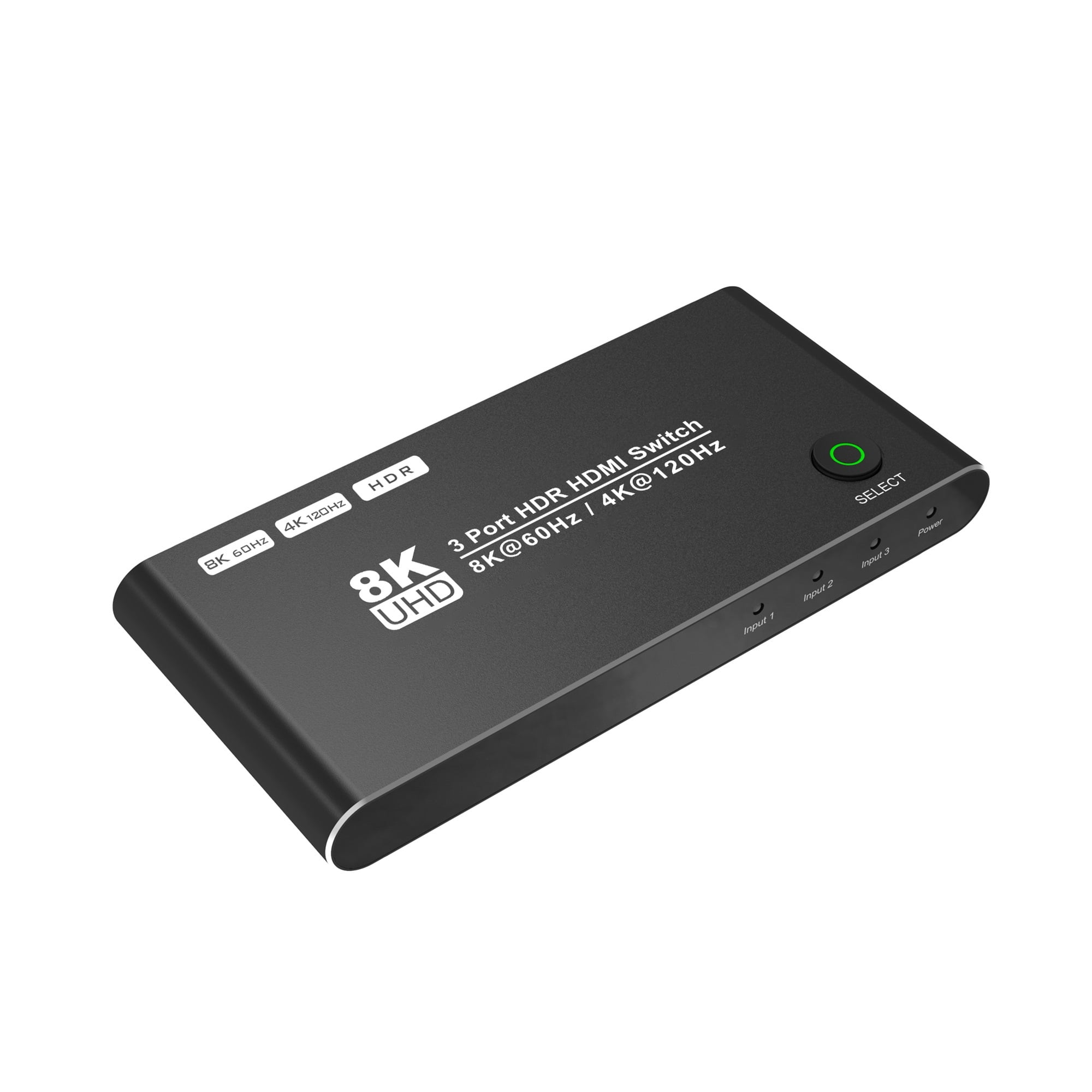 Ultra HD Switch 3 Port HDMI-compatible 2.1 Switcher Box 3 In 1 Out ...