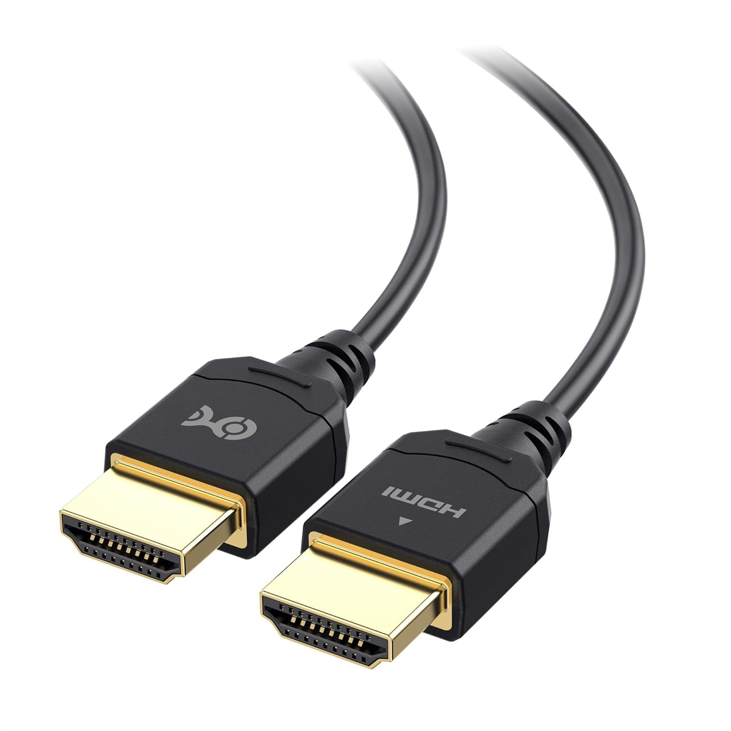Ultra High Speed HDMI Certified 48Gbps Ultra Thin HDMI 2.1 Cable - 4 ...