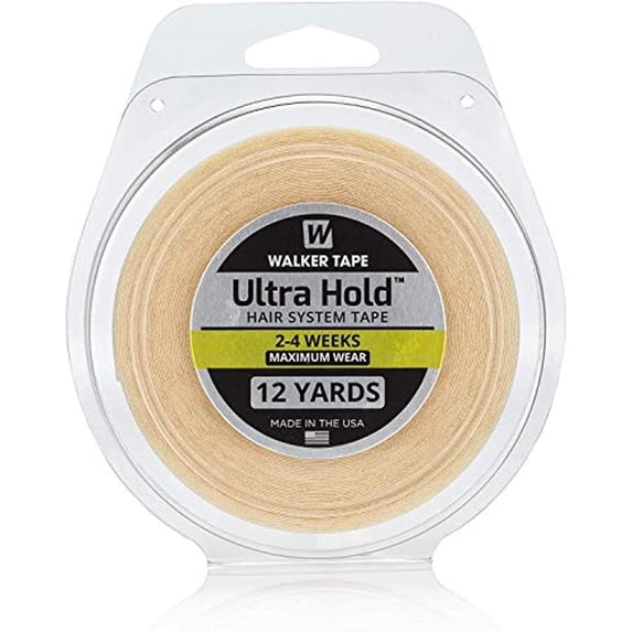 Walker Tape Ultra Hold Mini Shape Adhesive for Hairpiece Wig, 3/4 Inch ...