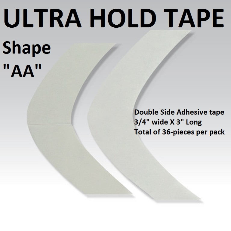 Ultra Hold Adhesive Tape shape AA Double side adhesive 36-pieces Double ...