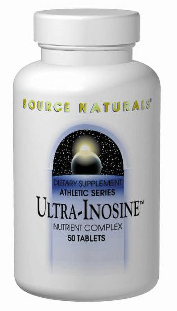 Ultra Inosine Endurance - 50 Tablets by Source Naturals - Walmart.com