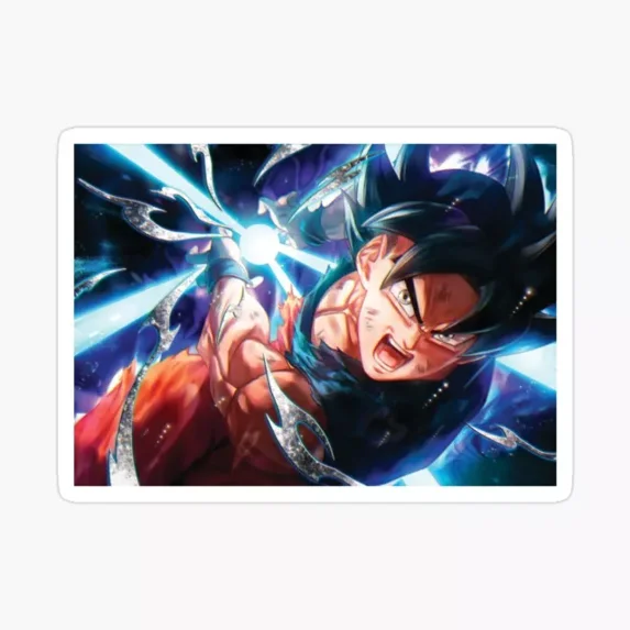 Ultra Instinct Goku Mastered Sticker For Car, Truck Size Phone Decal ...