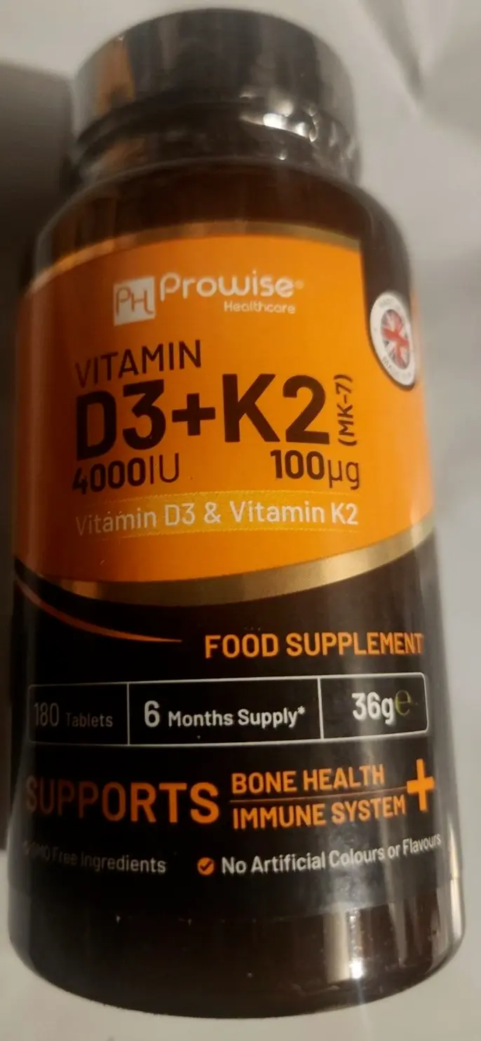 Ultra K with Advanced K2 Complex (MK-7) 180Tabs MK-4 Menaquinone-7 and ...
