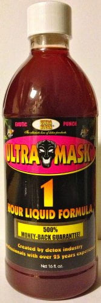 Ultra Klean Ultra Mask - One Hour Liquid Formula 16 fl oz Detox ...